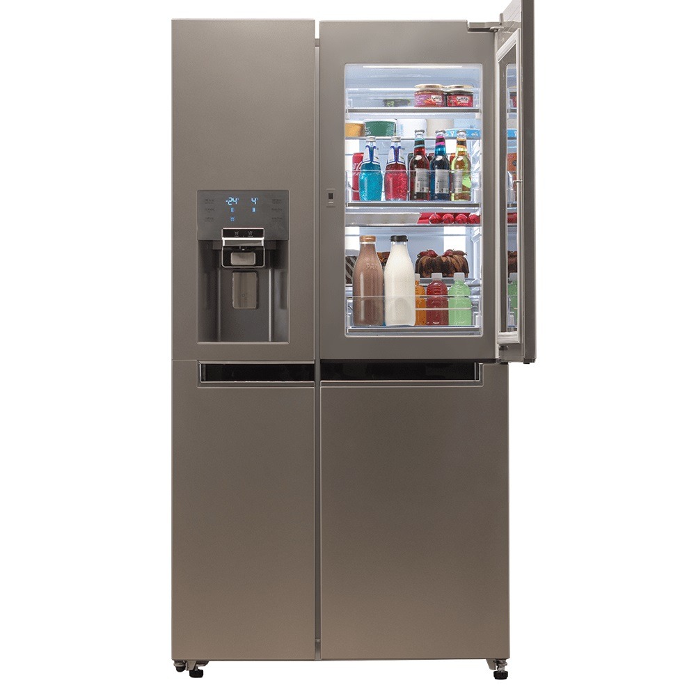 یخچال و فریزر ساید بای ساید 36 فوت دوو مدل DS-3640SS - اسنوا مرکزی